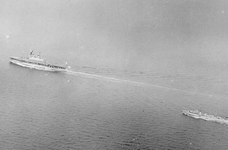 MaritimeQuest - HMS Eagle Philip J. Heydon, I.S.M. Collection Page 2