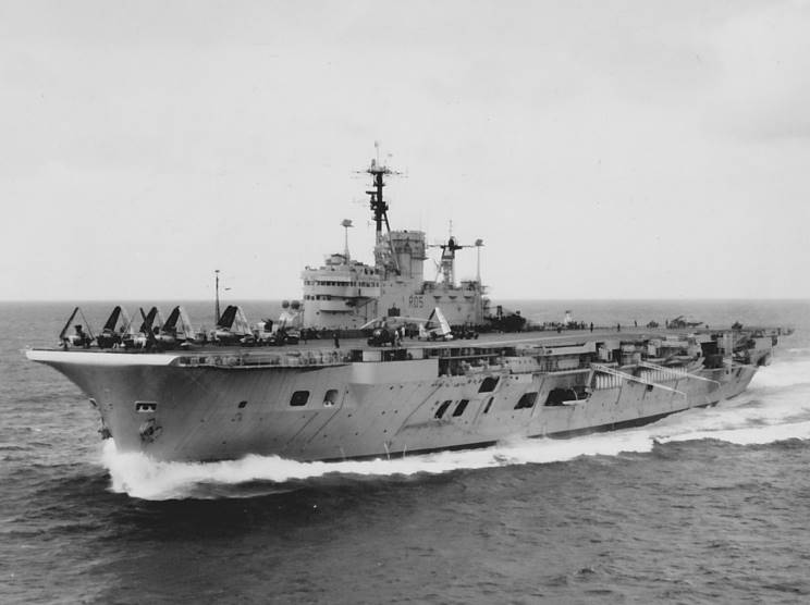 MaritimeQuest - HMS Eagle R-05 Able Seaman Michael Rainsforth, R.N ...