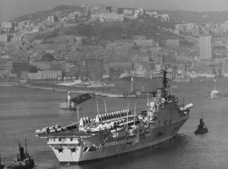 MaritimeQuest - HMS Eagle R-05 Able Seaman Michael Rainsforth, R.N ...