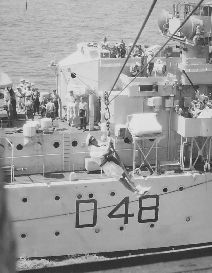 MaritimeQuest - HMS Eagle R-05 Able Seaman Michael Rainsforth, R.N ...