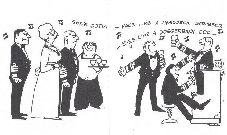 MaritimeQuest -Cecil E. A. "Tugg" Wilson, M.B.E., R.N. (1930-2006 ...