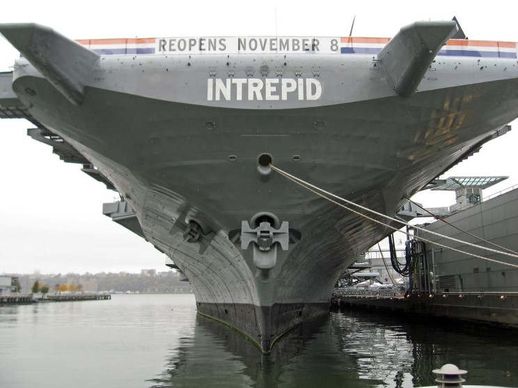 MaritimeQuest - USS Intrepid CV-11 Nov. 8, 2008 Rededication ceremony ...