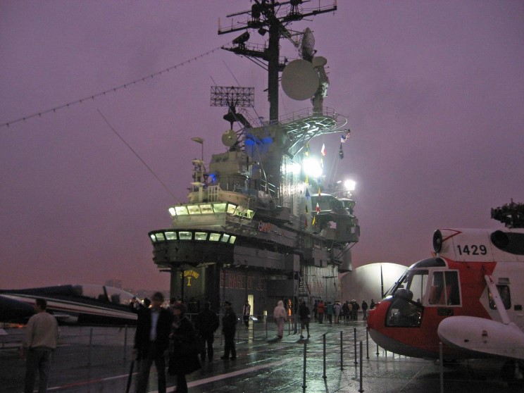 MaritimeQuest - USS Intrepid CV-11 Nov. 8, 2008 Rededication ceremony ...