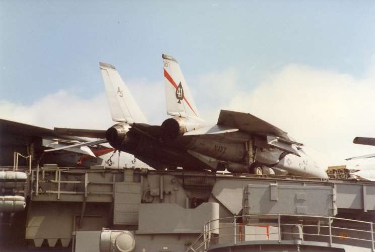 MaritimeQuest - USS John F. Kennedy CVA-67 Godfrey Alan Jones ...