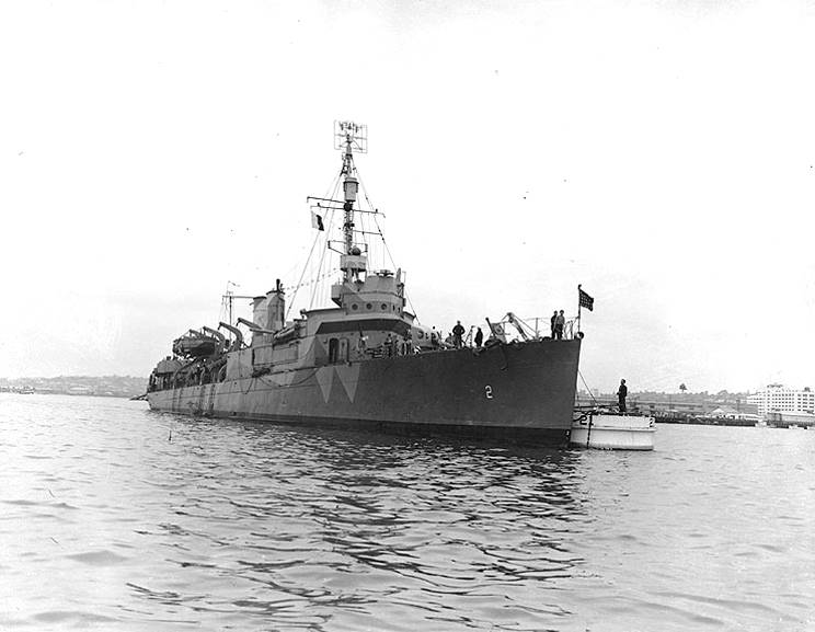 MaritimeQuest - USS Colhoun DD-85