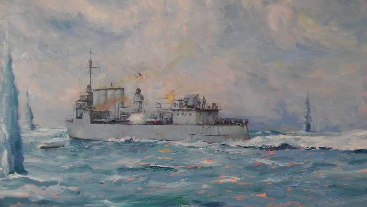 MaritimeQuest - The Art of USS Edsall