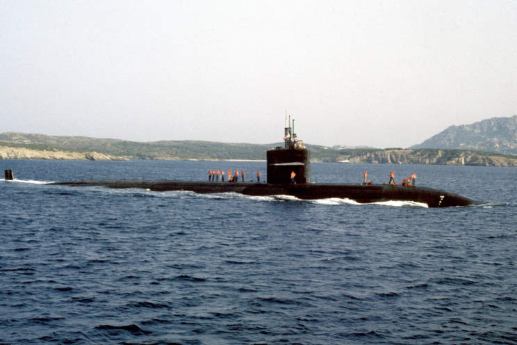 MaritimeQuest - USS Baton Rouge SSN-689
