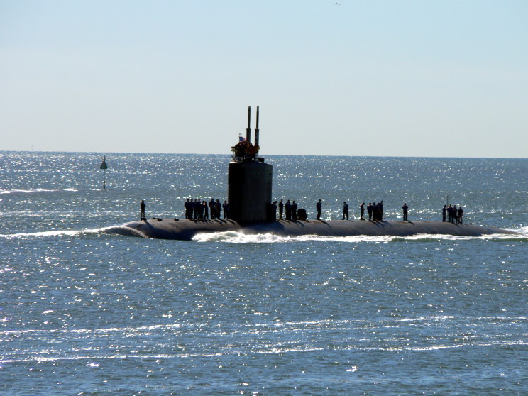 MaritimeQuest - USS Cheyenne SSN-773 Richard Ward Collection
