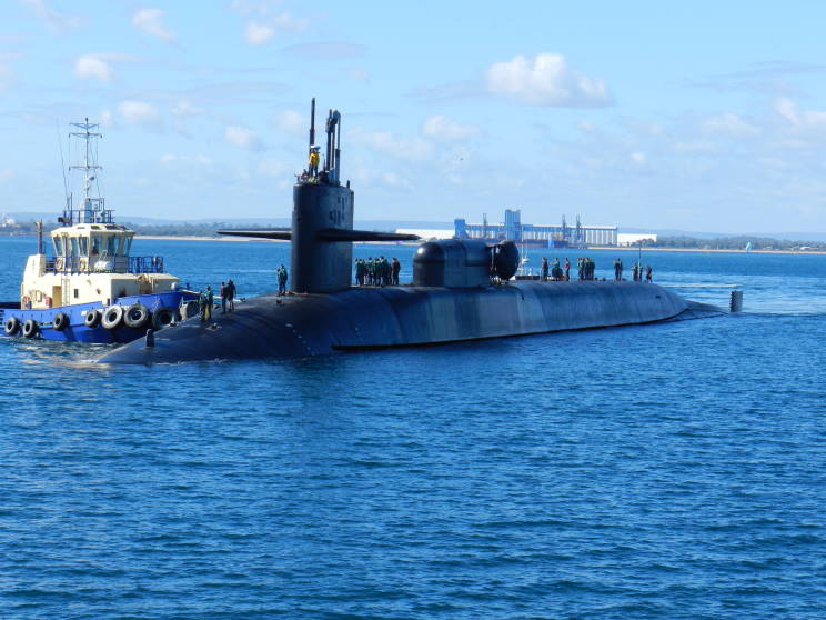 MaritimeQuest - USS Michigan SSBN-727